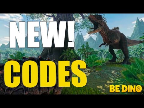 BE DINO 🦖 - JURASSIC DINOSAUR SIMULATION CODES 🦖 [ROBLOX]🦖 - YouTube
