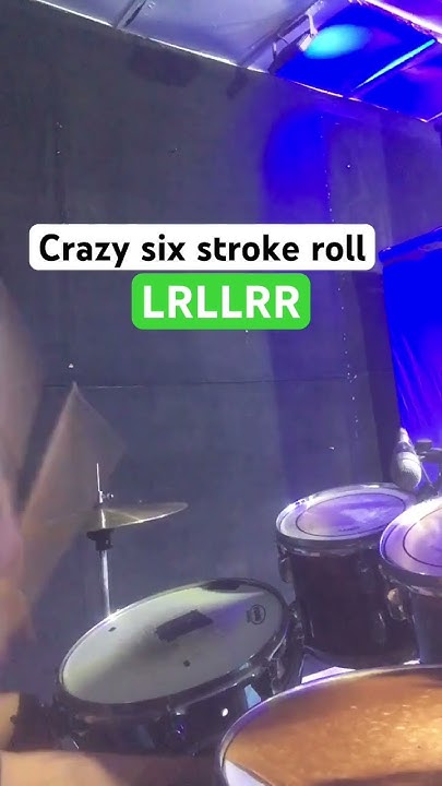 Watch! This six stroke roll is one of a kind 🔥🥁 #johnforceracing #drums #drummer - YouTube