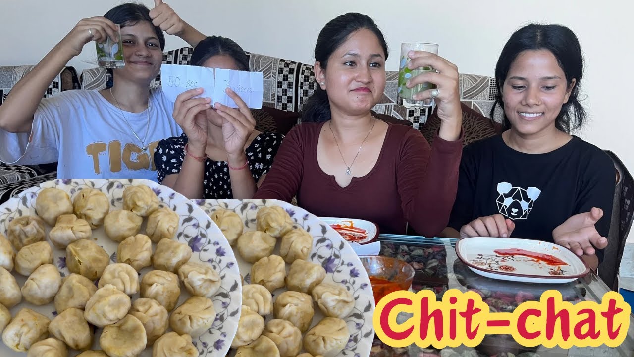 Chit-chat FOOD challenge 🤤 #food #challenge entertainment #games # ...