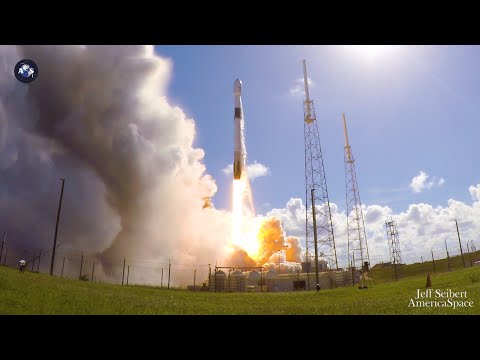 SpaceX Launch with ANASIS-II (watch for rain at 0:50)