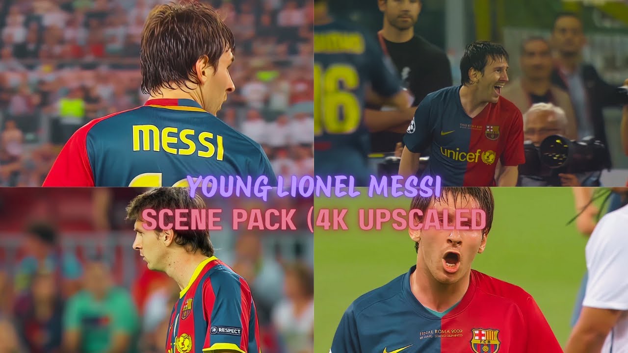 Young Messi Scene Pack 4K Upscaled - YouTube