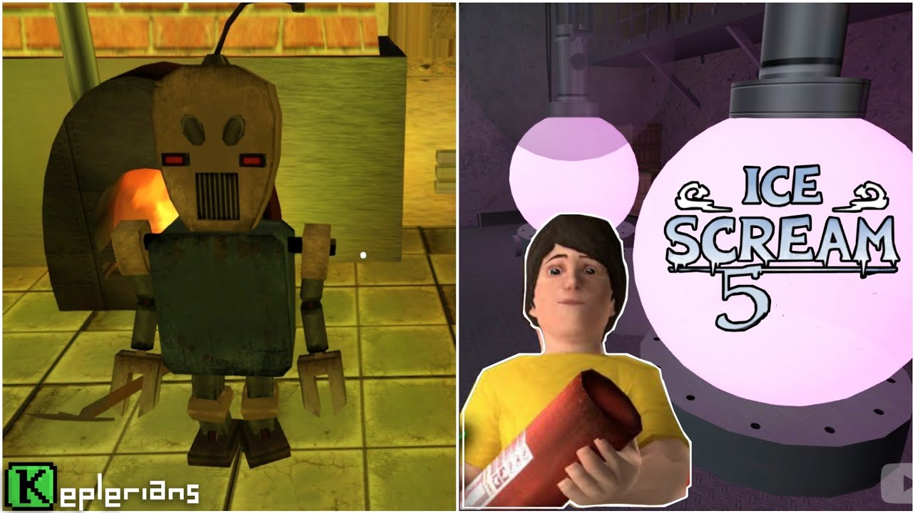 Ice Scream 5 Fanade Gameplay | Extraction Room and Dump Room Revealed ...