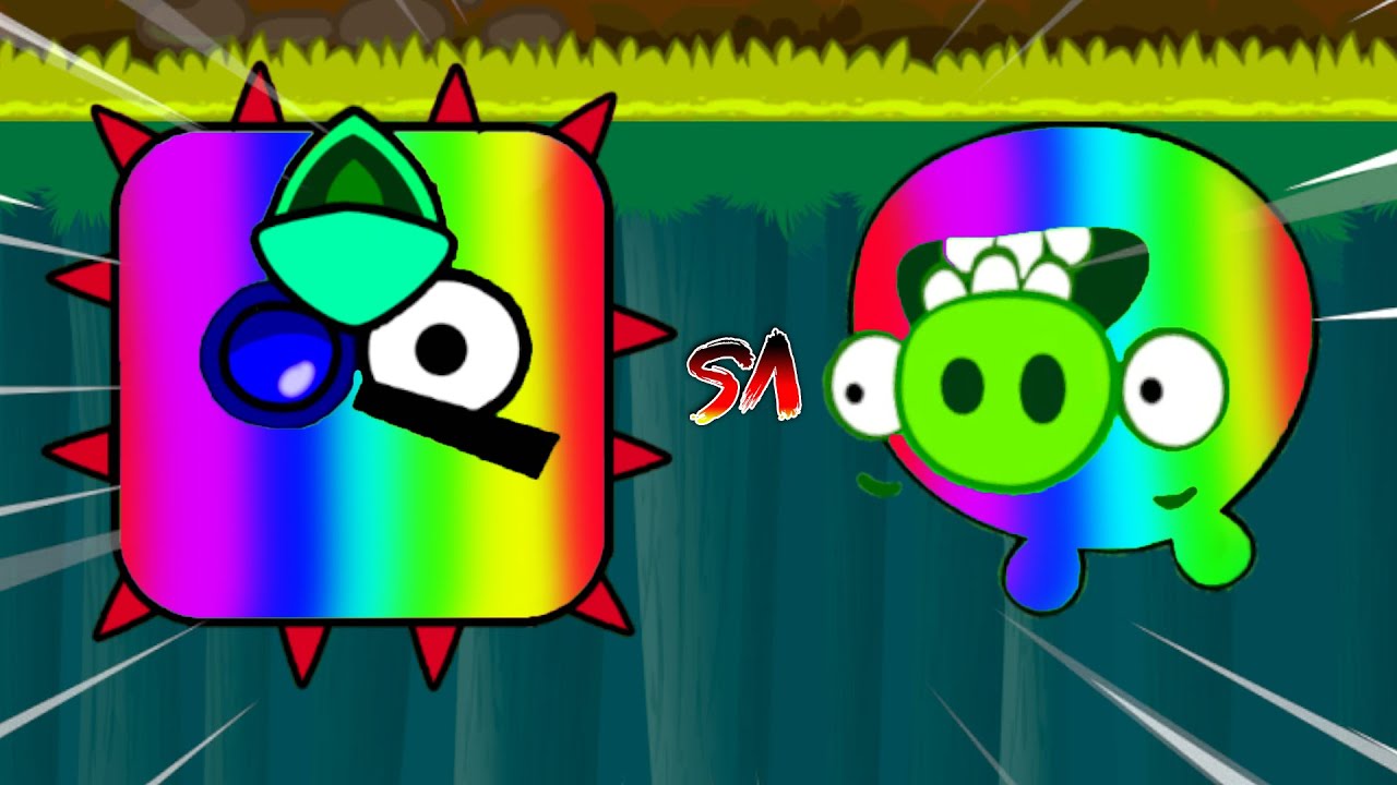 Red Ball 4 - All Levels Fast RGB Piggies Ball - Upside Down Bad Piggies ...