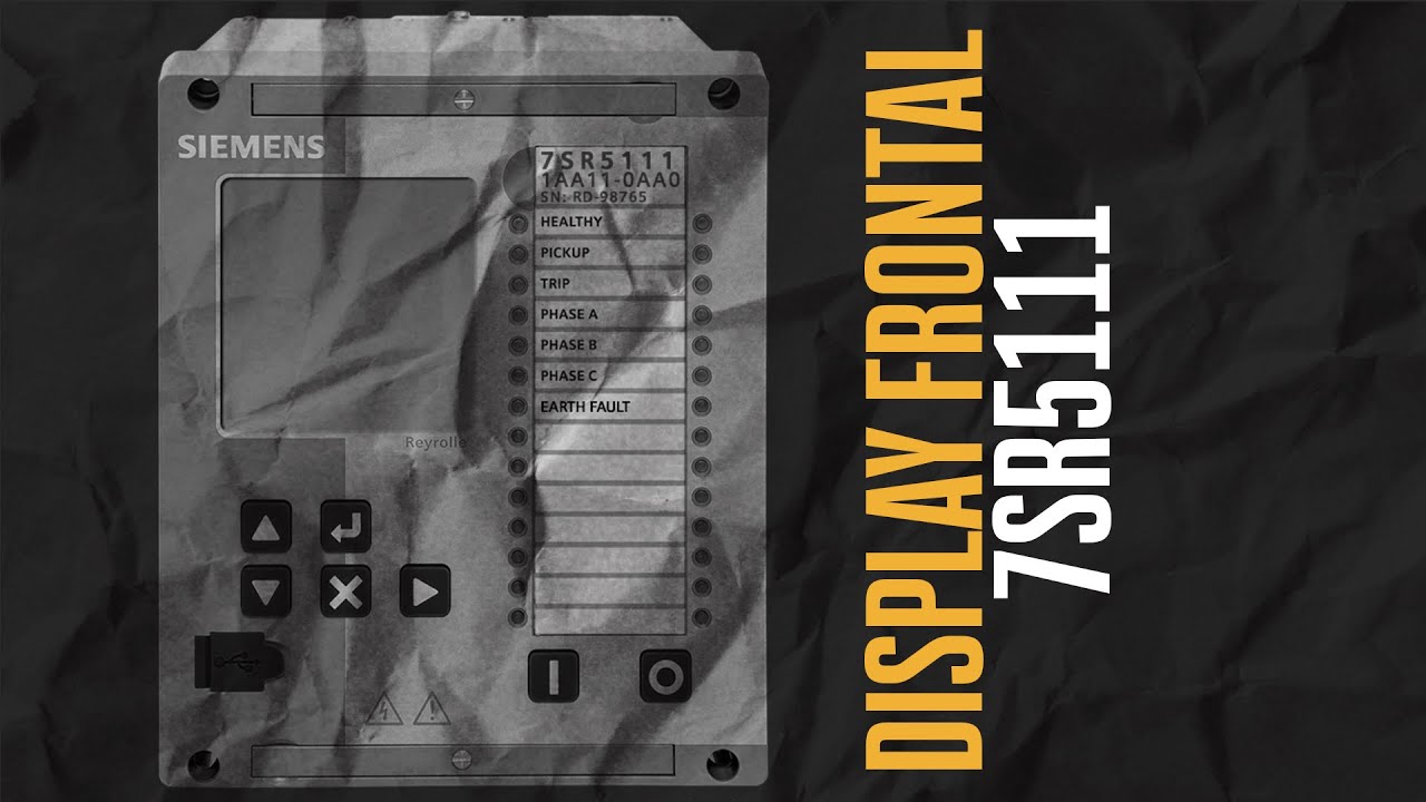 Display Frontal 7SR5111 - YouTube