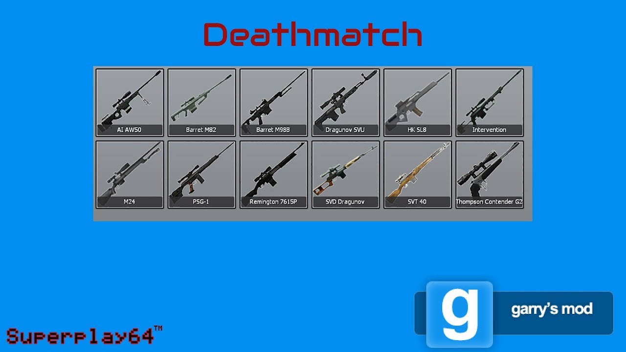 Gmod M9K Weapons Pack and Deathmatch (With: Dalek130) (Thanks for 64 ...