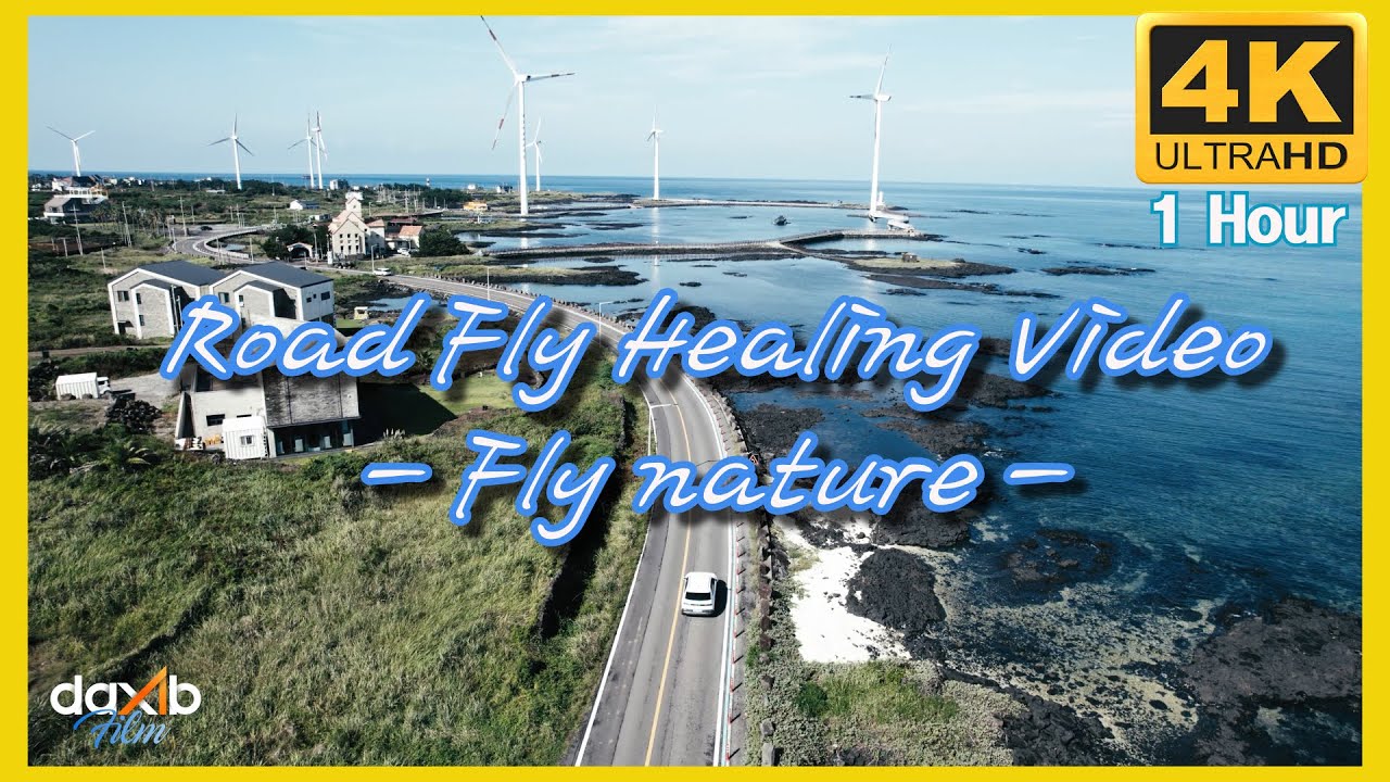 1Hour Road Fly - Fly nature in relax compilation #relaxing #nature # ...