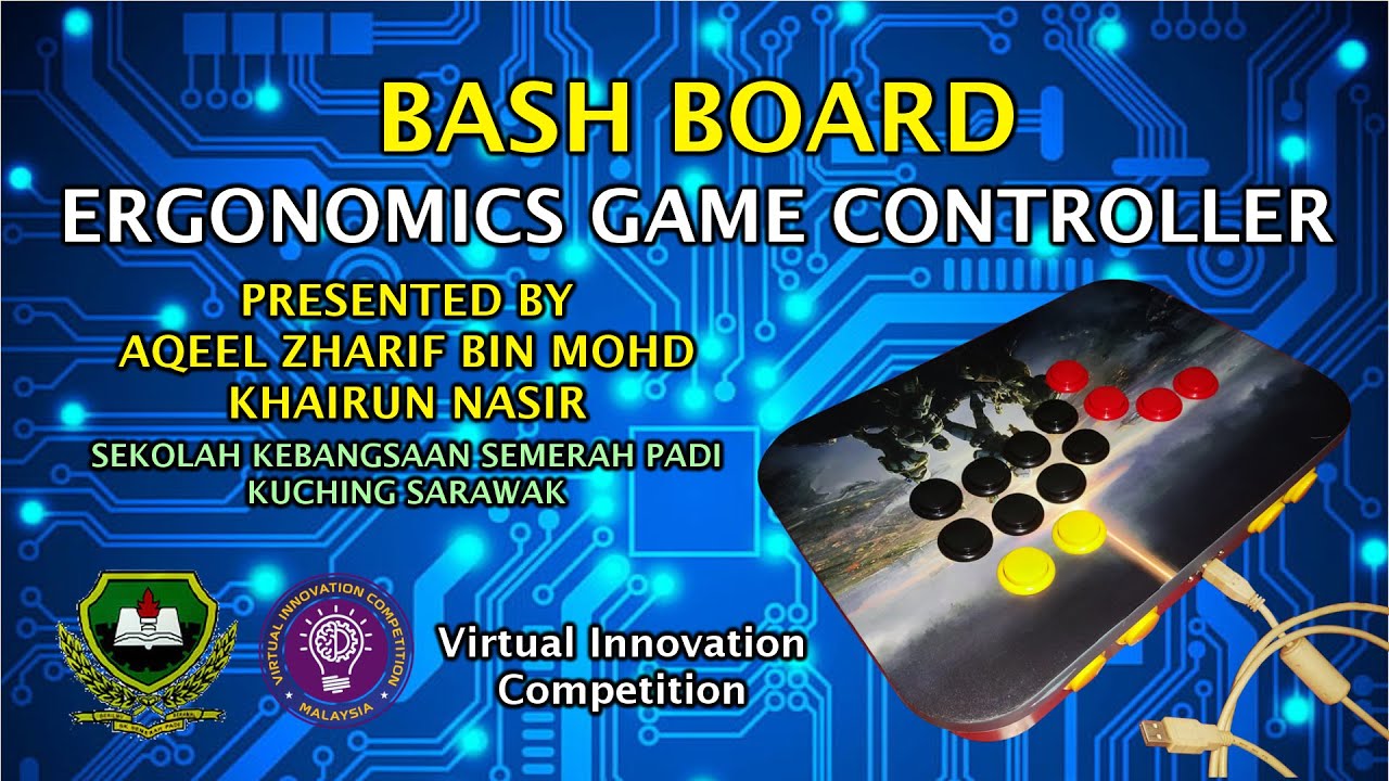 JS254 BASH BOARD –ERGONOMICS GAME CONTROLLER | VIRTUAL INNOVATION ...