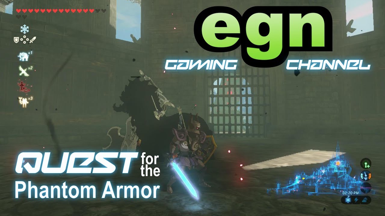 The Legend of Zelda; BotW Phantom Armor Tutorial - YouTube