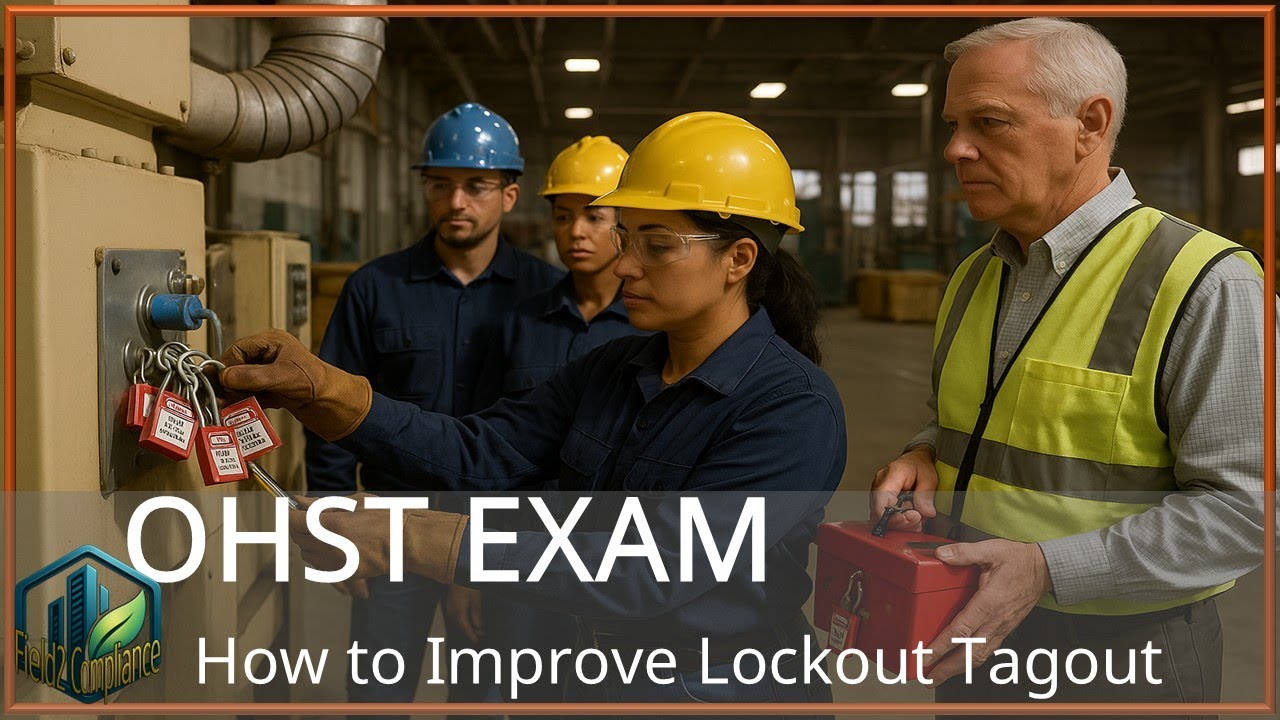 OHST Exam Study: Lockout Tagout Explained with SMS Principles - YouTube