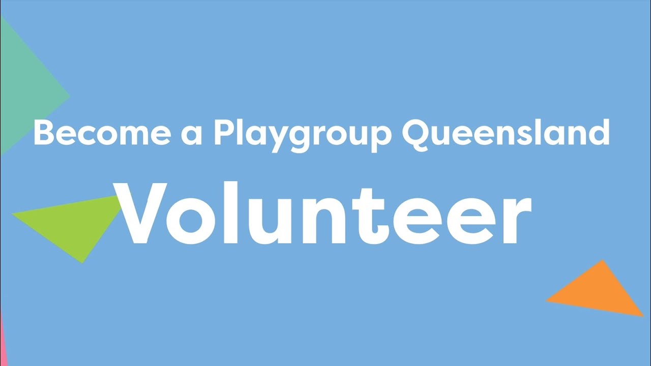 Volunteering with Playgroup Queensland - YouTube