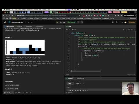 LeetCode Quick Review Vlog: Problem 42 - Trapping Rain Water - YouTube