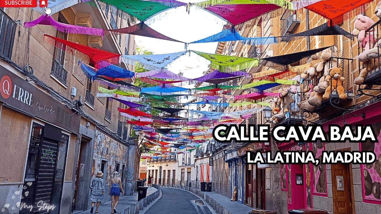 Calle Cava Baja (Cava Baja Street) - Las Fiestas de la Paloma | La ...