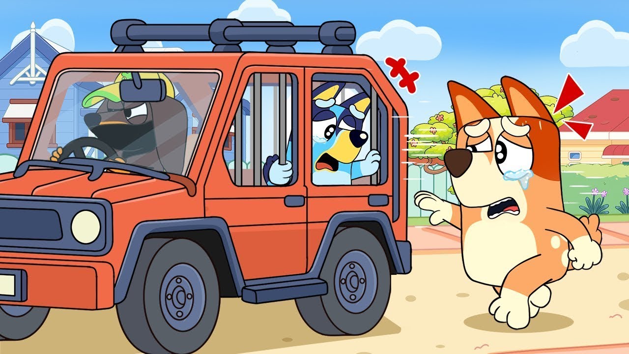Please Stop!! Bluey Got Kidnapped!? | Bluey Funny Animation - YouTube