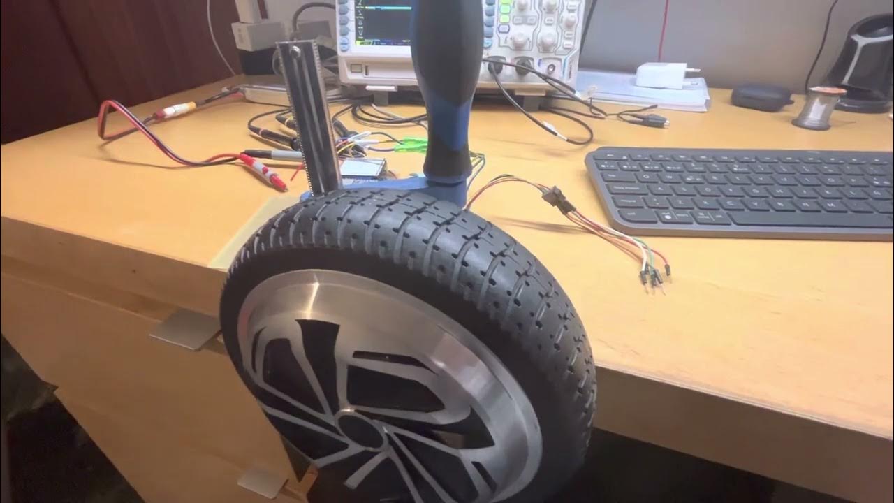 Hoverboard Motor FOC drive using ESP32 and SimpleFOC OpenLoop - YouTube
