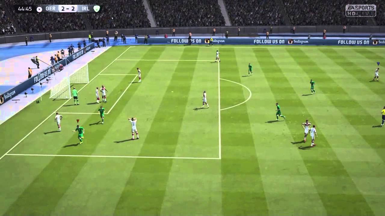 FIFA 15 Shane Long Vs Germany - YouTube