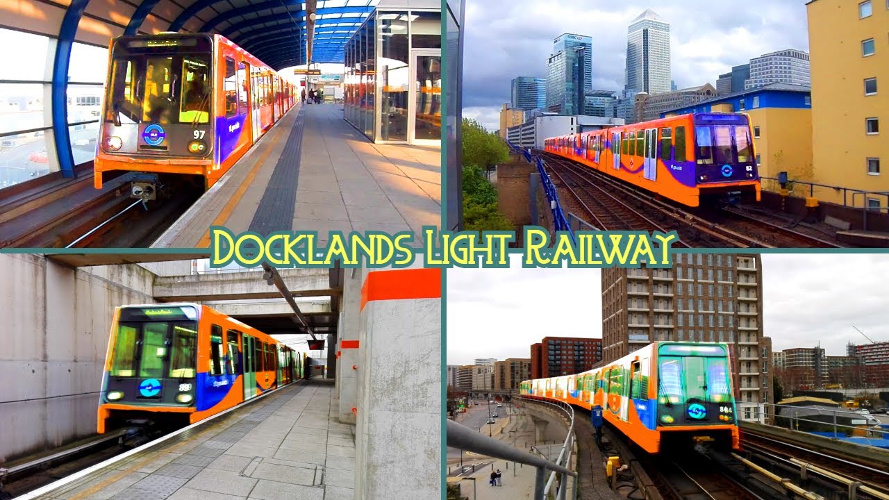 London DLR ( Docklands Light Railway ) ACC84 - YouTube