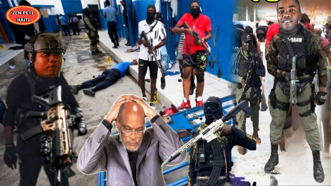 04 Mars Izo Ak Dimitri Herard Drone Anlè Ka Anvayi Palè, 8 Gang Antoure ...