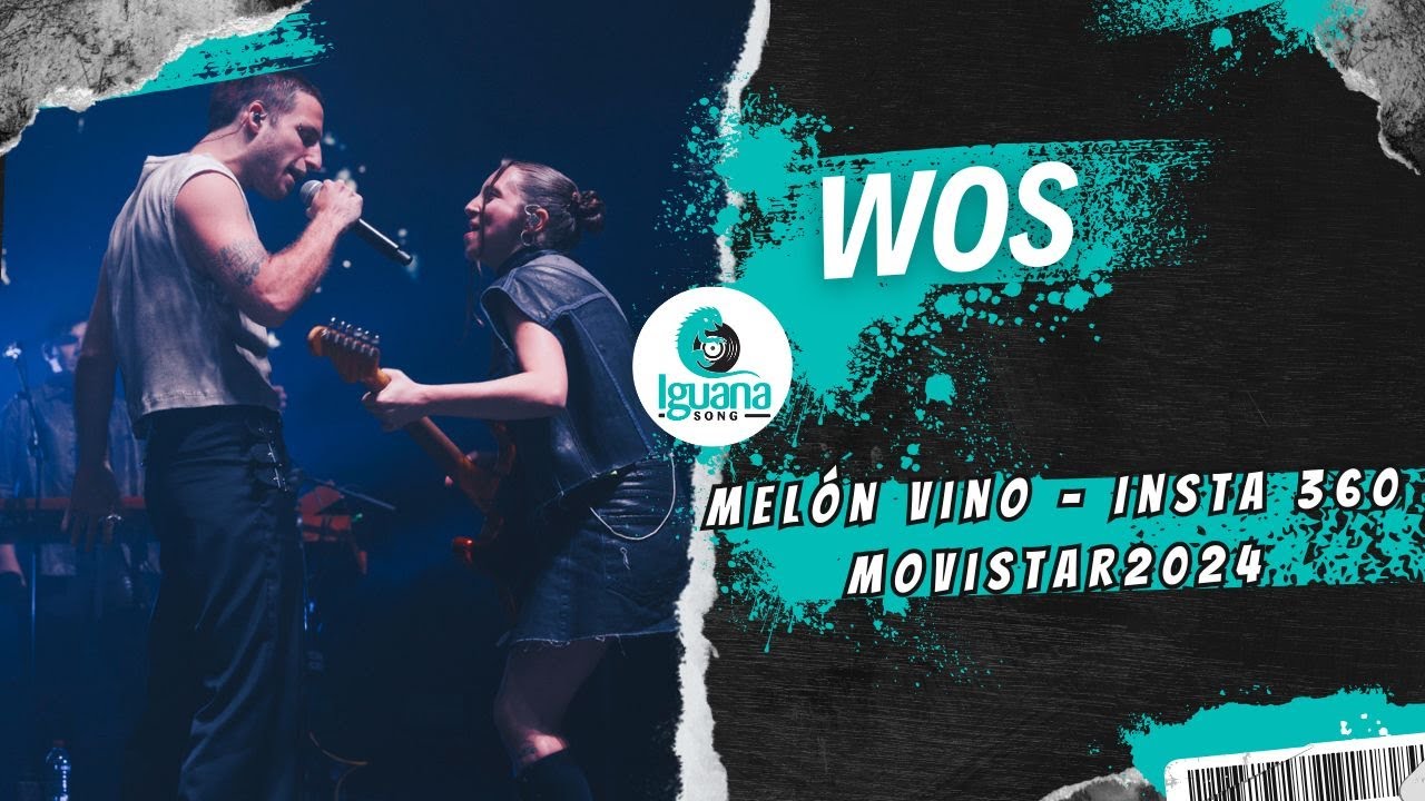 WOS - MELÓN VINO 🍉🍷💫🎵🦎 (Concierto en Movistar Arena 2024) INSTA 360 ...