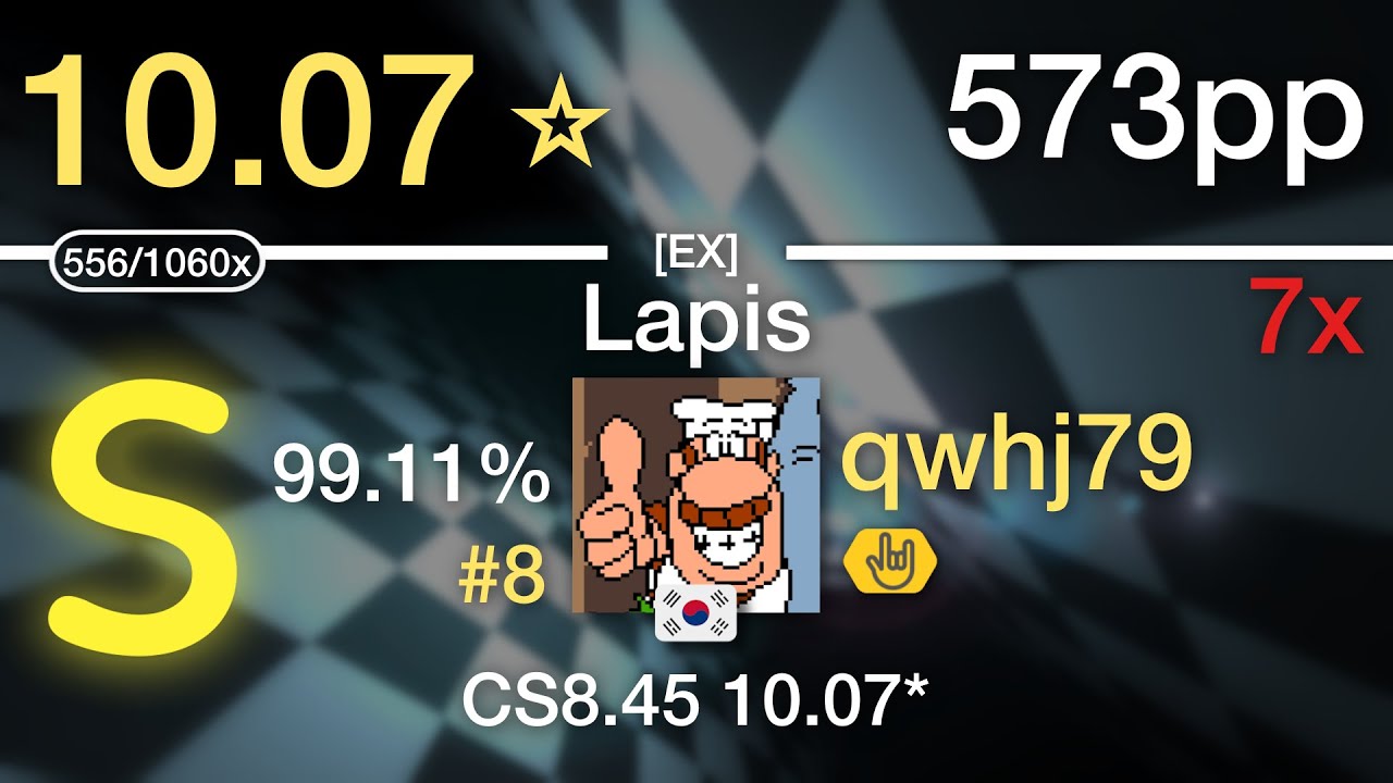 💝10.07⭐qwhj79 | SHIKI - Lapis [EX] +HR #8 573pp 99.11% 7x - YouTube