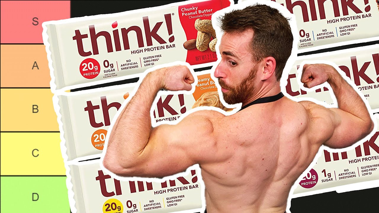 Bodybuilder Ranks EVERY think! Protein Bar - YouTube