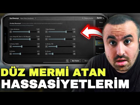 MERMİ KAÇIRMAYAN HASSSASİYET VE KONTROL AYARLARIM! | PUBG MOBİLE