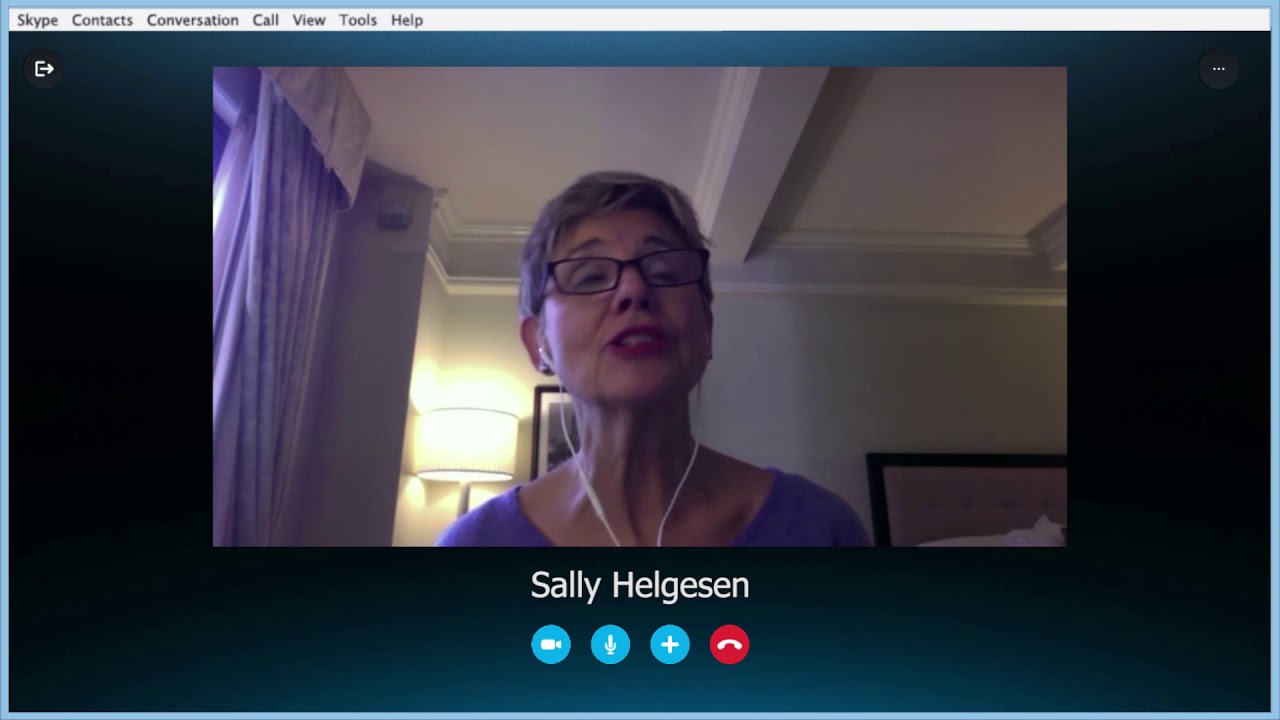 Sally Helgesen Shares How To Break Habits - YouTube