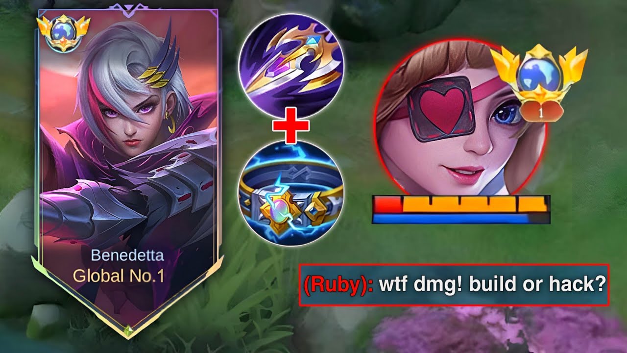 GLOBAL BENEDETTA SECRET BUILD TO COUNTER META FIGHTER RUBY IN EXP LANE ...