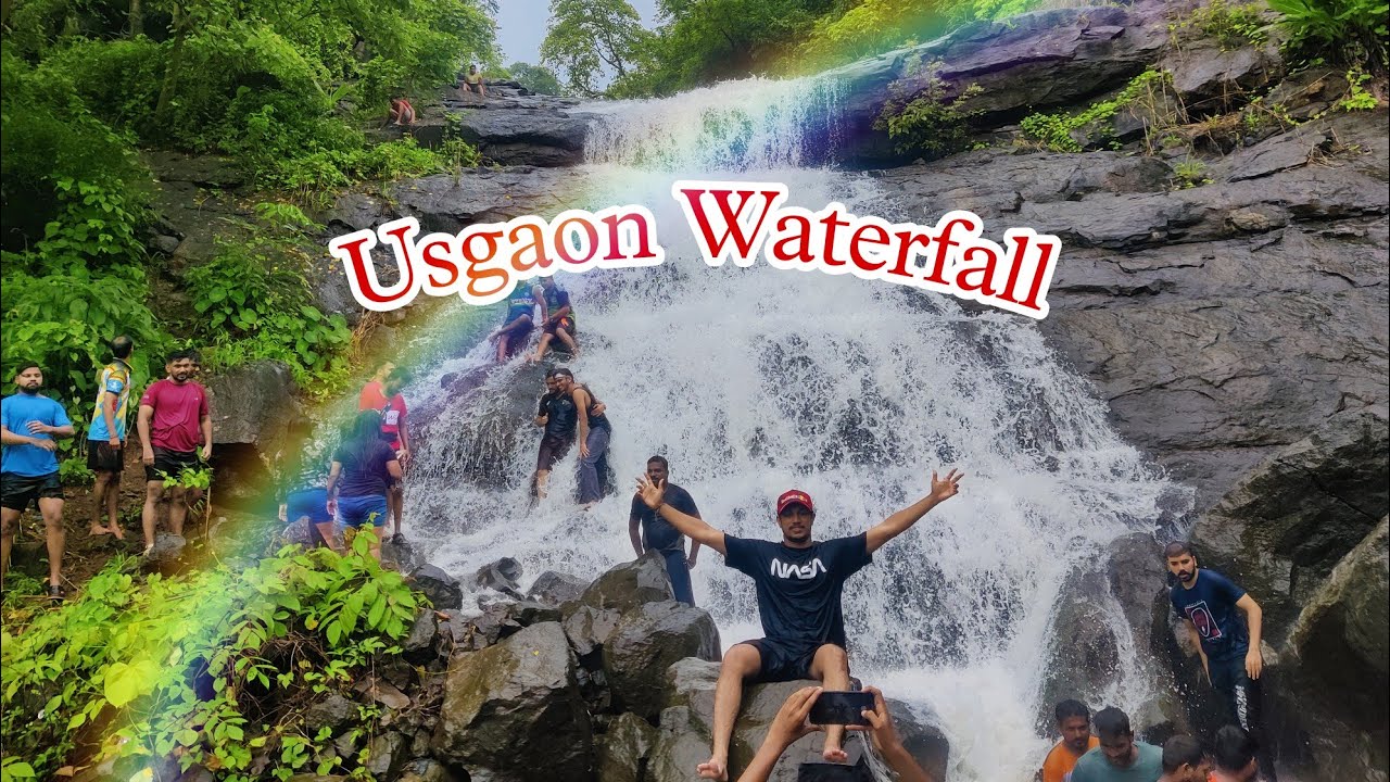 Usgaon Waterfall | Usgaon Dam | Vajreshwari | Hidden waterfall - YouTube
