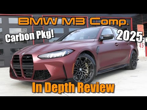 2025 BMW M3 Competition: Start Up, Test Drive & In Depth Review