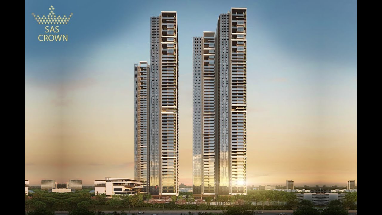 SAS Crown South India's Tallest Skyscraper - YouTube