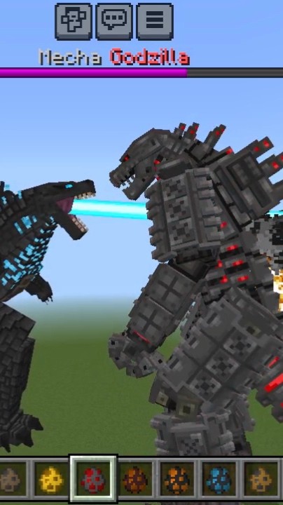 Minecraft Godzilla vs mecha Godzilla #minecraft #shorts #godzilla # ...