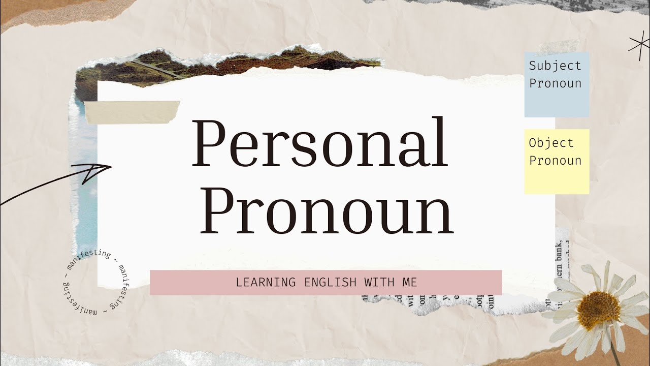 How to Use "Personal Pronouns" in a Sentence? // Grammatical Lesson ...