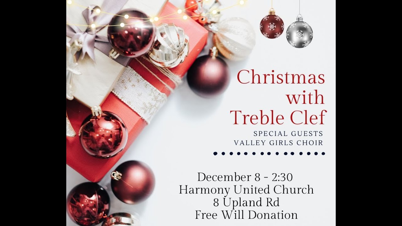 December 8 - Christmas With Treble Clef - YouTube