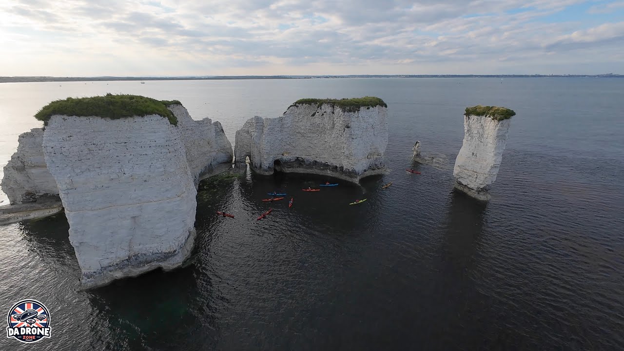 Explore Old Harry's Rocks: Spectacular Drone Footage and Scenic ...