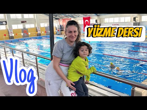 YÜZME VLOG | AYAZDAN SÜPER HAREKETLER YÜZME DERSİ AYAZ VE DOĞU İLE YÜZME HAVUZ VLOG #ayazvedogu