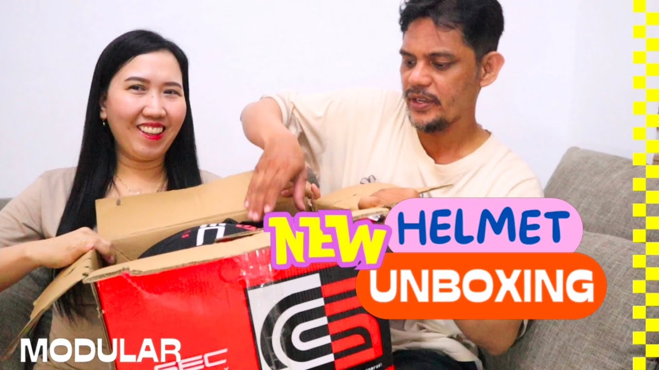 MAY BAGONG HELMET, UNBOX NATIN! MODULAR SEC HELMET - YouTube