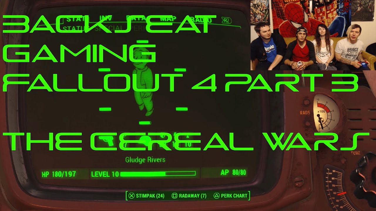 Backseat Gaming Fallout 4 part 3 The Cereal Wars - YouTube