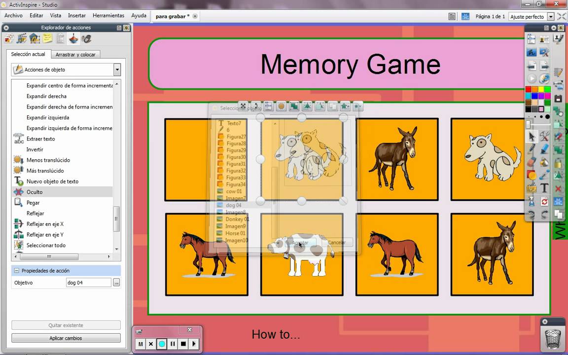 ActivInspire Activity - Memory Game - YouTube