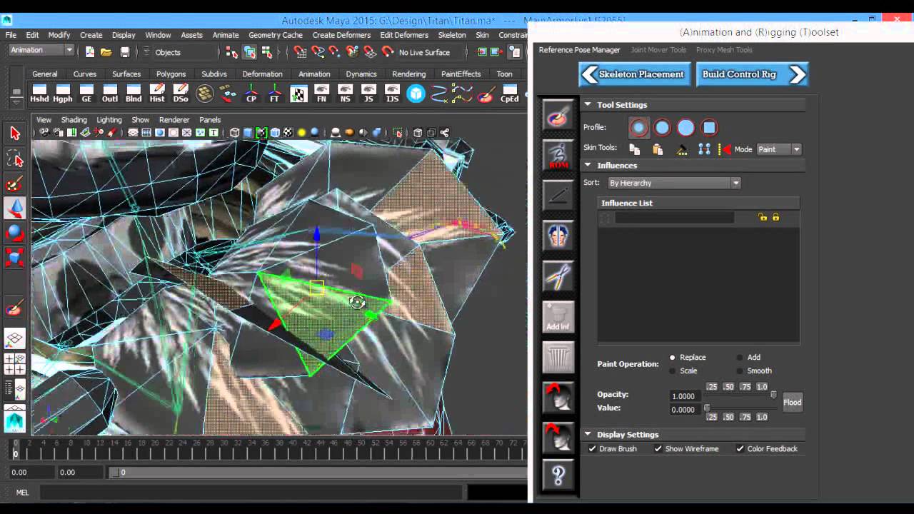 8 - Weight Painting Saveing Out Our Skin Weights - YouTube