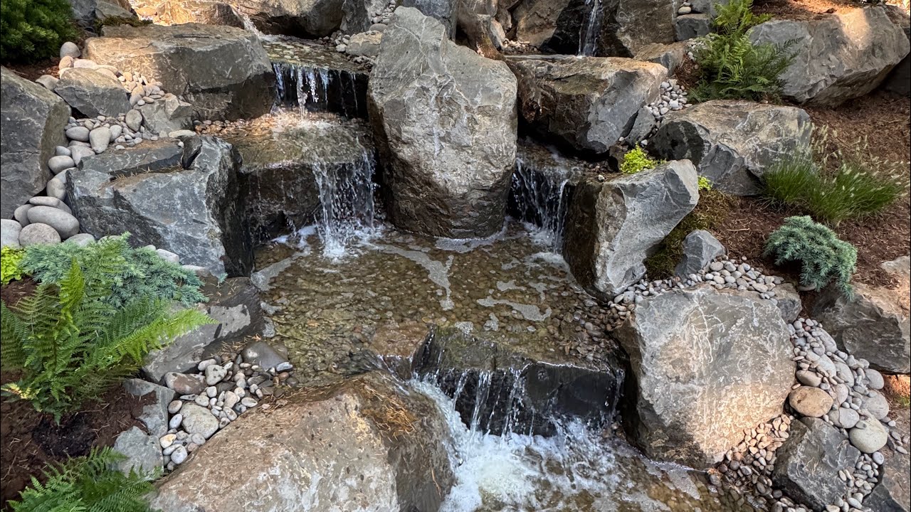 From Scratch to Splash 💦 Pondless Waterfall Magic - YouTube