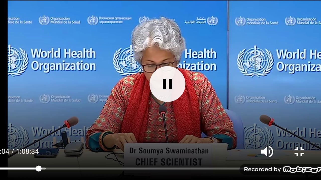 Who covid 19 press conference first part - YouTube
