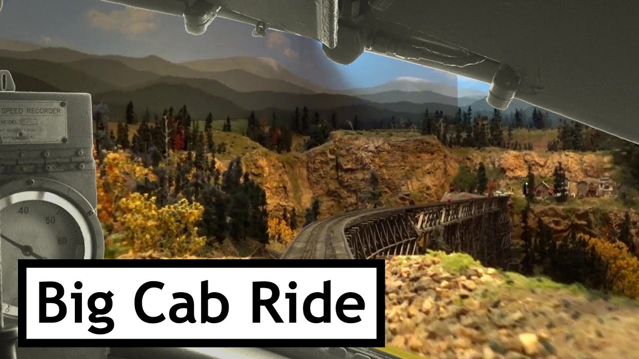 The Big Cab Ride (Eastbound) at the Colorado Model Railroad Museum ...