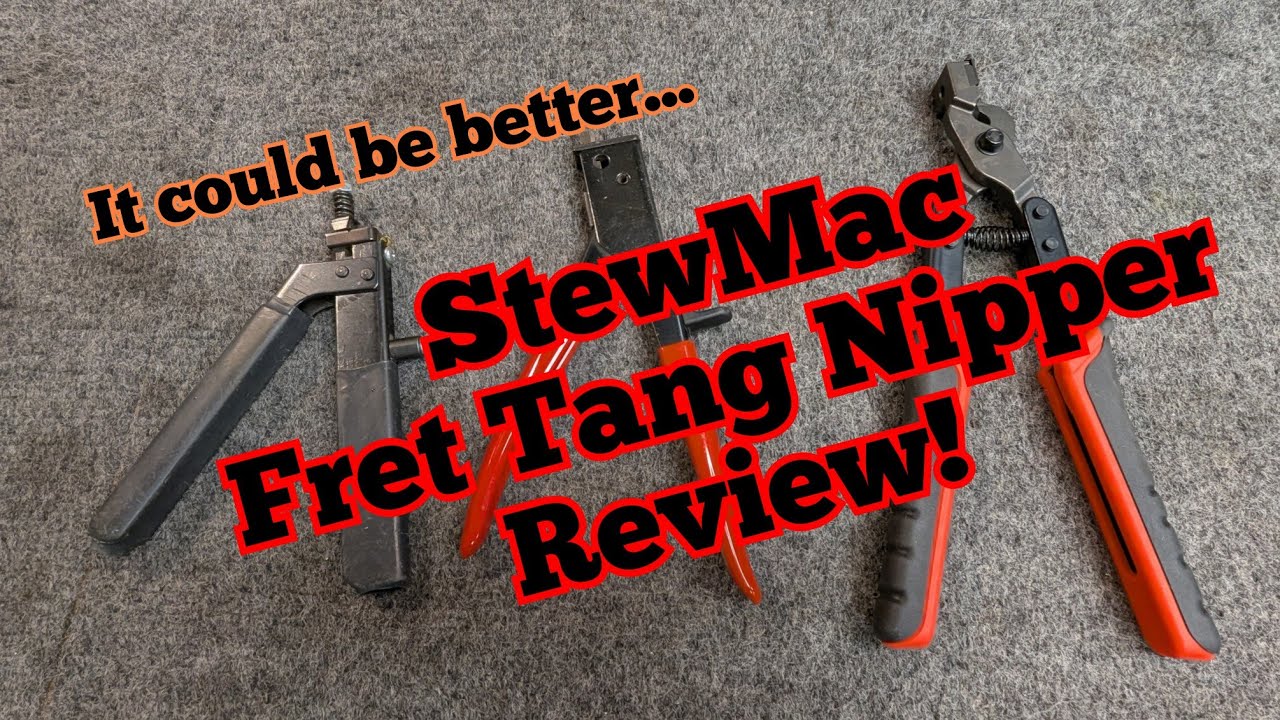 STEWMAC Tool Review! Fret tang nippers comparison, test, and review ...