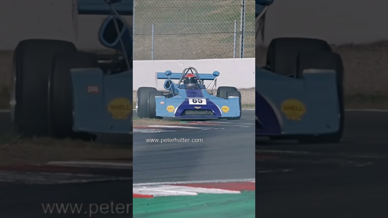 Chevron B27 driven by Jamie Brashaw testing at Donington Park August ...
