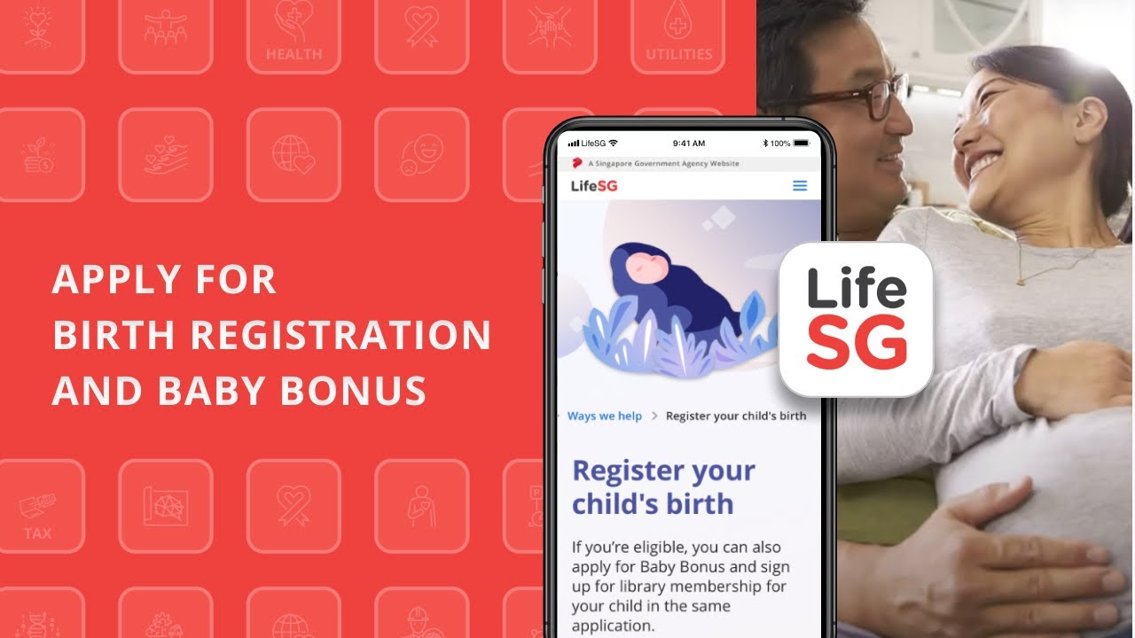 LifeSG | Birth Registration, Baby Bonus and NLB Membership Application ...