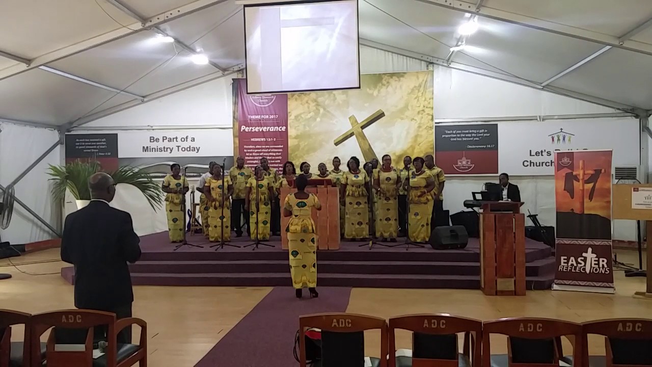 Ghana Methodist Choir Palm Sunday Postlude - YouTube