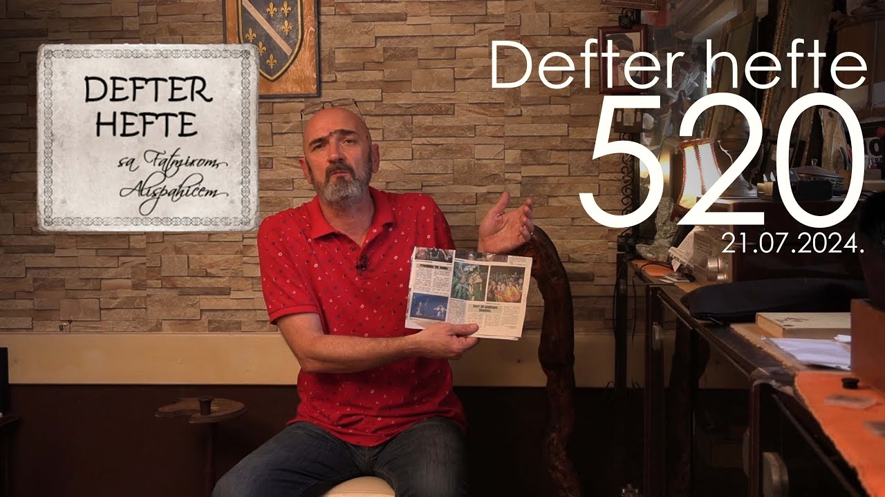 Defter hefte 520, 21.07.2024. - YouTube