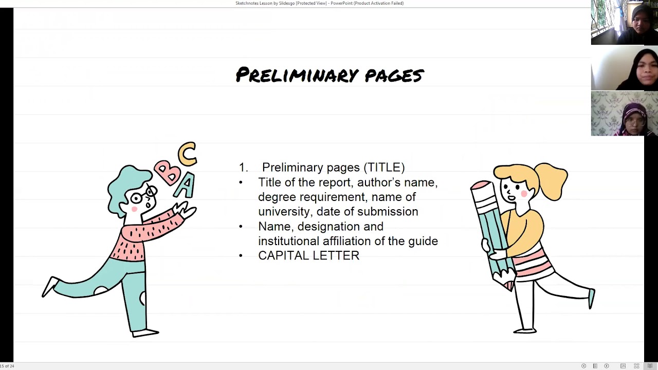 FYP Presentation: Writing and Reporting - YouTube
