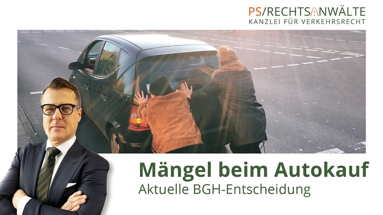 Versteckter Mangel Beim Autokauf