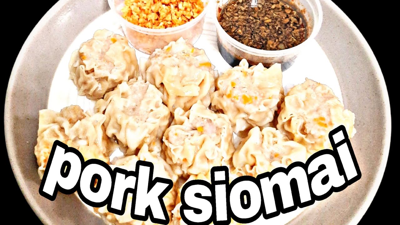 Homemade Pork Siomai Easy And Delicious Siomai Dumpling Recipe Youtube